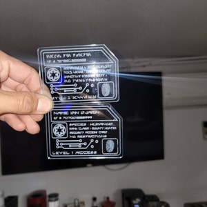 Aurebesh star Wars Language Decoder/translator Card - Etsy