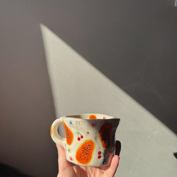 PREORDER: Custom Ceramic Pottery Handmade Mug-cute Aesthetic Mug-mugs ...