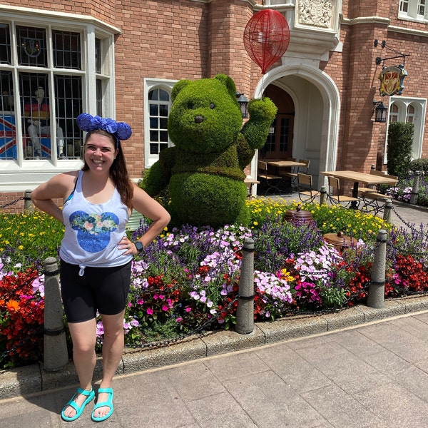 Disney Tank Top, Disney Tank Top for Women, Rose Gold Disney Tank Top ...