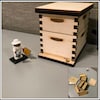 Mini DIY Bee Hive Model Kit, My Little Beekeeper Original Model Kit ...