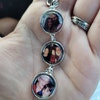Bridal Bouquet Photo Charm Dangle Set With Sample Words on - Etsy