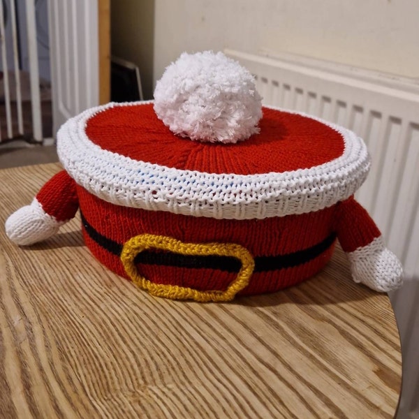 PDF Knitting Pattern Christmas Tree Decorations Ornaments Baubles Santa ...