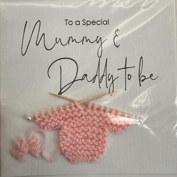 New Mum - Dad to Be Card for New Mummy & Daddy Mummy to Be Card New ...