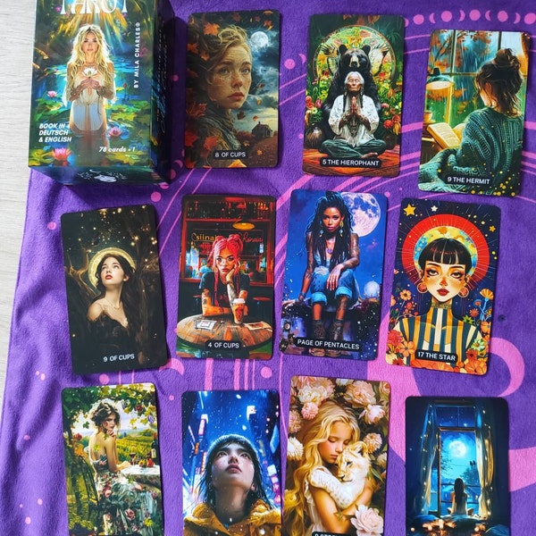 Highly Sensitive Tarot - Heartlight Edition by Mila Charles® I Tarot ...
