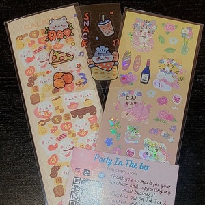 Kawaii Sticker Sheets, Cute Planner Sticker Sheets - Etsy
