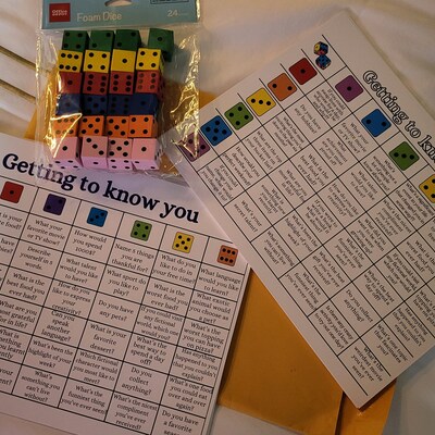 Dicebreaker Roll and Tell Game, Back to School, Icebreaker Activity for ...