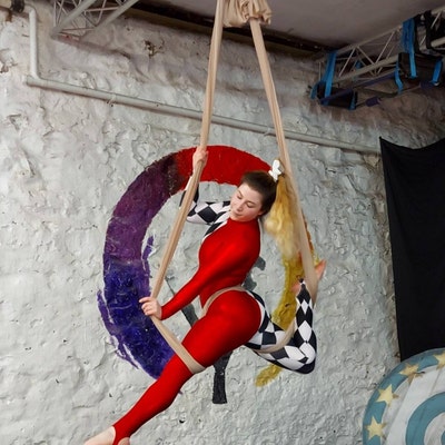 CUSTOMISABLE Two Colour Catsuit Unitard Half and Half Costume Dancers ...