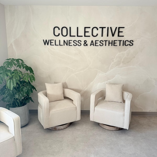 Large 3D Letters for Wall Decoration. Business Signs. Customized ...