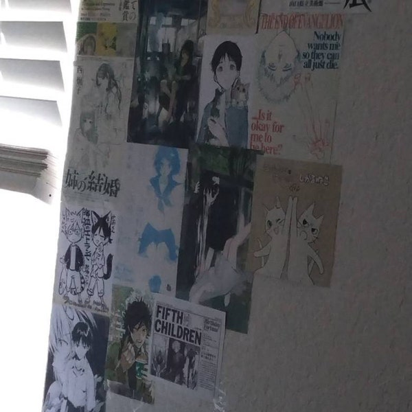 50 PCS | Laincore/anime Wall Collage Kit (DIGITAL DOWNLOAD) |pinterest ...