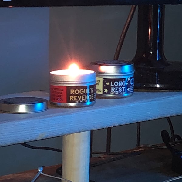 Rogue's Revenge Gaming Candle | Geek Gift | RPG | Gamer | DND | 20oz ...
