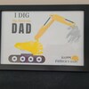 Handprint Art Craft for Fathers My Dad Rocks Fathers Day Gifts From ...