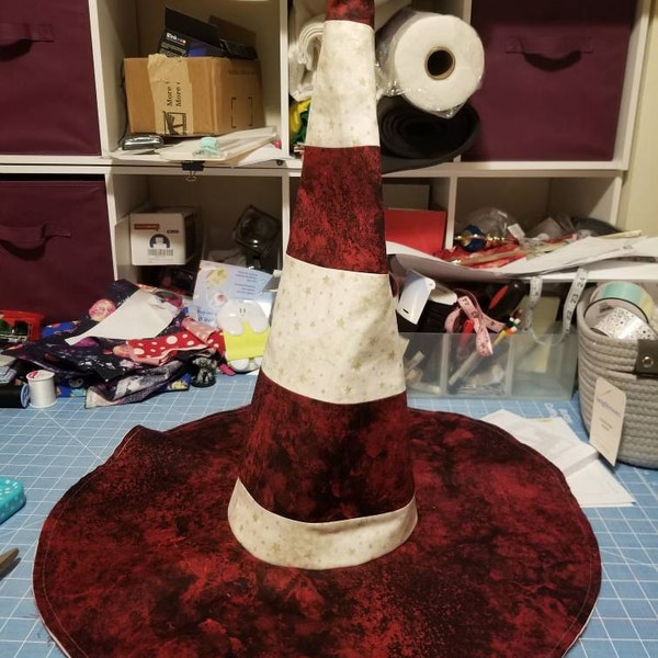 Saffron Witch/wizard Hat Sewing Pattern: Costume (PDF Pattern) - Etsy