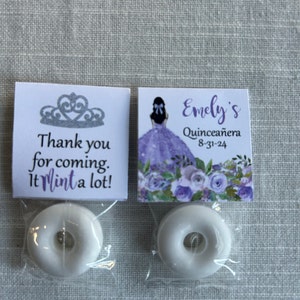 Editable Wedding Mint Favors, Mint to Be, Custom Mints, Heart Theme ...