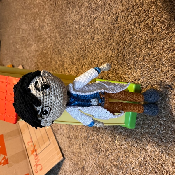 PDF PATTERN Doctor Amigurumi, Doctor Crochet Pattern, Doctor Crochet ...