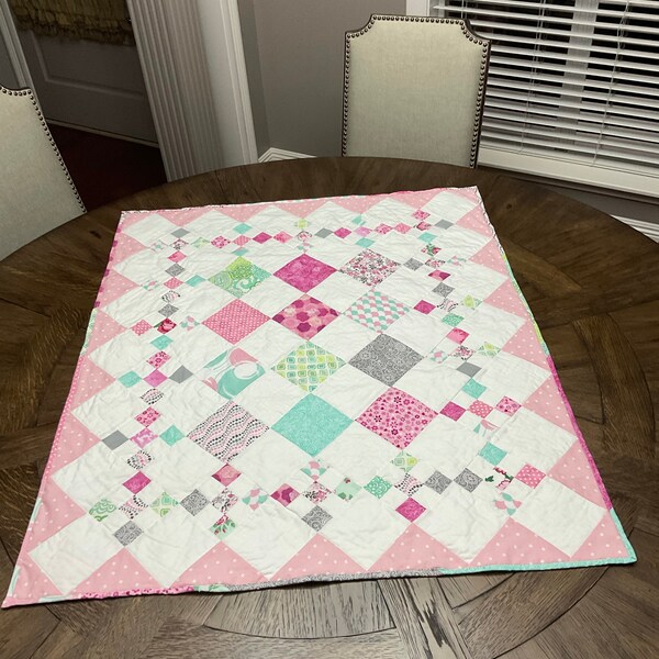 Easy PDF Digital Download Quilt Pattern, Diamond Patch 415 Designed by ...
