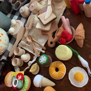 Vegetables Play Set Kitchen Play Set Pretend Play - Etsy