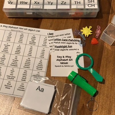 Alphabet Objects With Storage Alphabet Trinkets Individual MINI Boxes ...