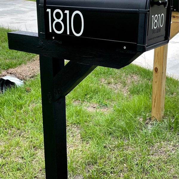 Reflective Mailbox Numbers, Reflective Mailbox Decals, Mailbox Decals ...