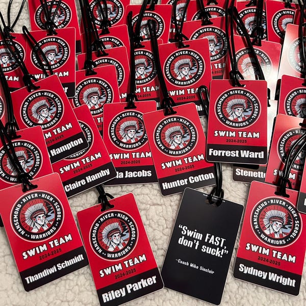 MUSIC Bag Tag • Musical Notes • Treble Clef • Bass Clef • Personalized ...