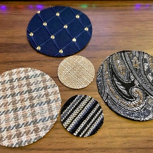 1 Round Paper Button Press Round Button Maker Paper | Etsy