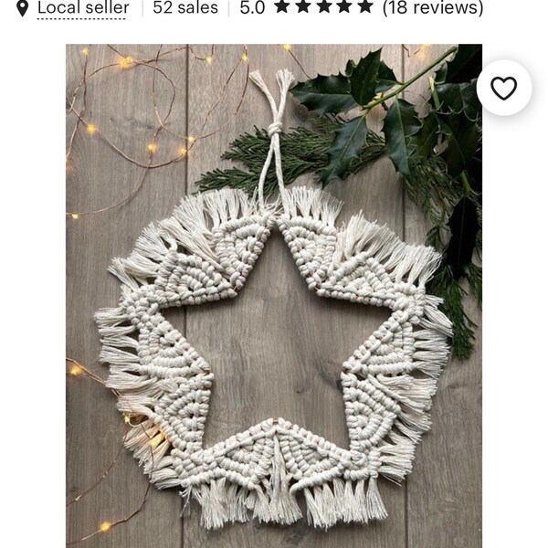Boho Macrame Star / Star Dream Catcher / Star Macrame / Star Wall ...