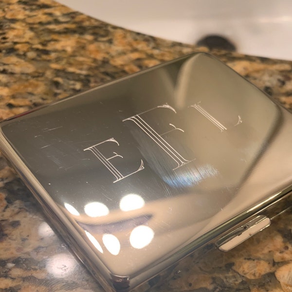 Monogram Pill Box, Personalized Pill Box, 7 Day Pill Box, Monogram Pill ...