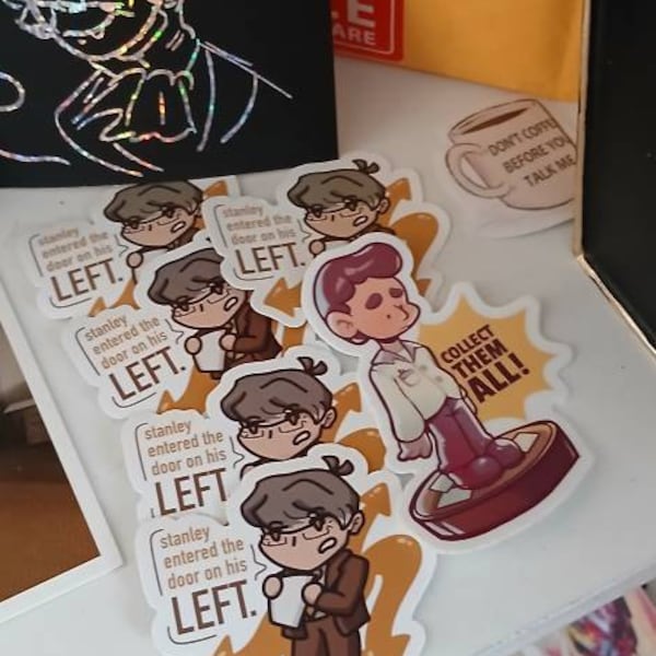 The Stanley Parable Vinyl Stickers - Etsy