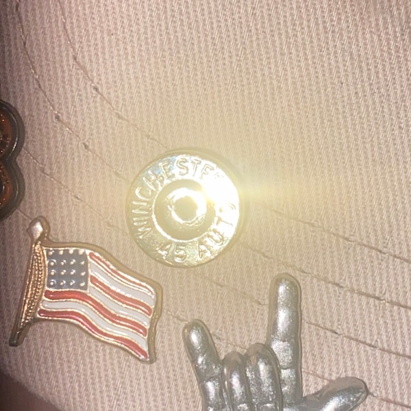 Handmade Spent Bullet Tie Tack Bullet Hat Pin Bullet Lapel Pin Men's ...