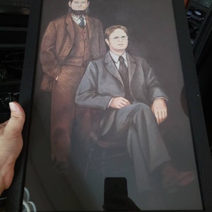 DWIGHT & MOSE Painting the Office Movie Poster - Etsy