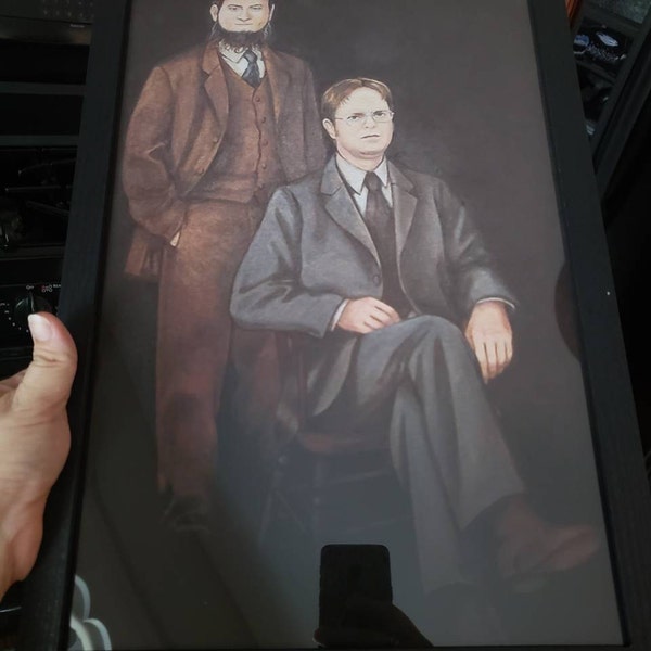 DWIGHT & MOSE Painting the Office Movie Poster - Etsy