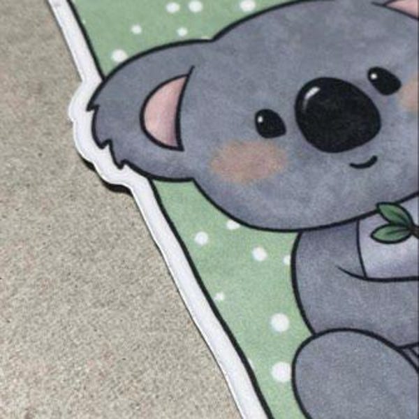 Koala Bookmarks | Illustrated Bookmarks | Bear Bamboo Bookmarks | Cosy ...
