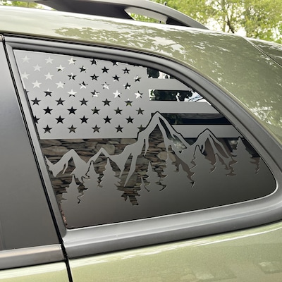 Fits 2005-2010 Jeep Commander Quarter Window Skulls Leopard Cheetah ...
