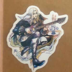 Castlevania Alucard Wing Cape Sticker Mini Poster Print or - Etsy