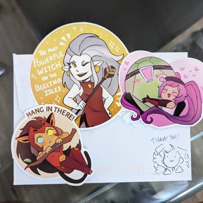Eda the Owl Lady Stickers - Etsy