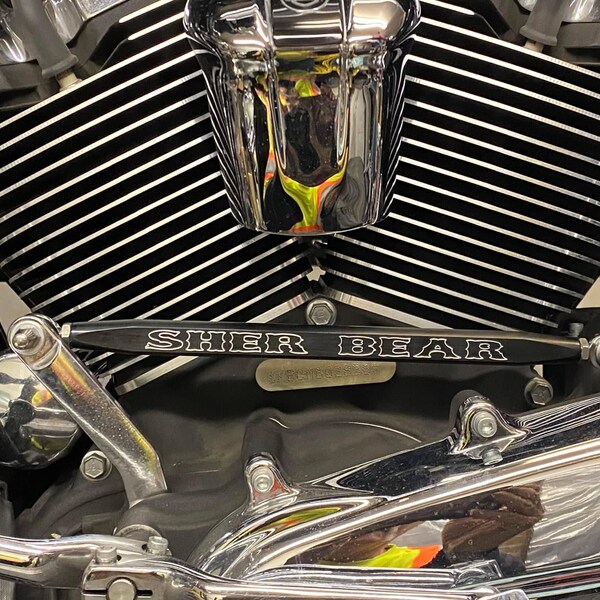 Custom Harley Davidson Shift Rod Engraved Linkage One of a Kind ...