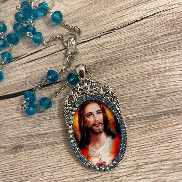 Saint Peter and Saint Paul, Charm Necklace Catholic Christian Religious ...