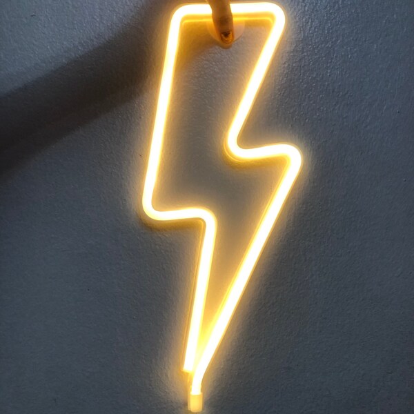 Custom White Neon Light Letters & Numbers (LED) | Personalized Neon ...