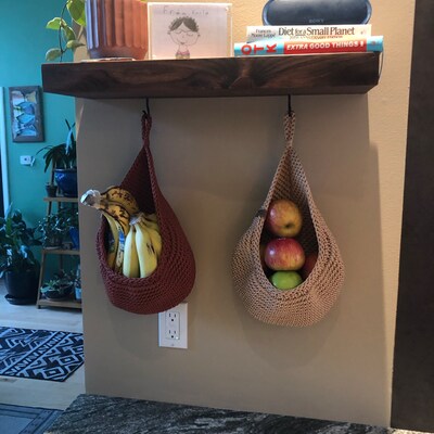 Wall Hanging Basket, Vegetable Storage Hanging Basket, Hanging Planter ...