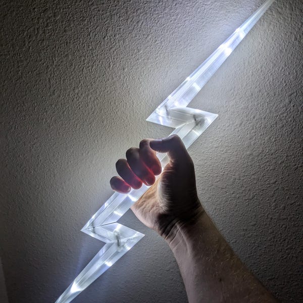 6 Ft Lightning Bolt - Etsy