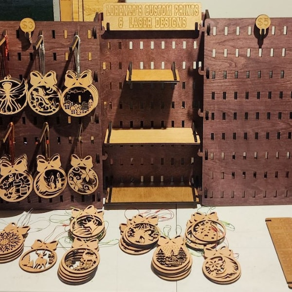 Modular Display Rack for Vendors, SVG, Laser Cutting File, Digital ...