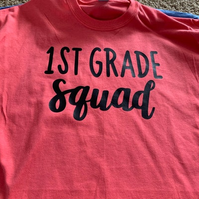 1st Grade Squad Svg, 1st Grade Svg, First Grade Svg, School Svg, School ...
