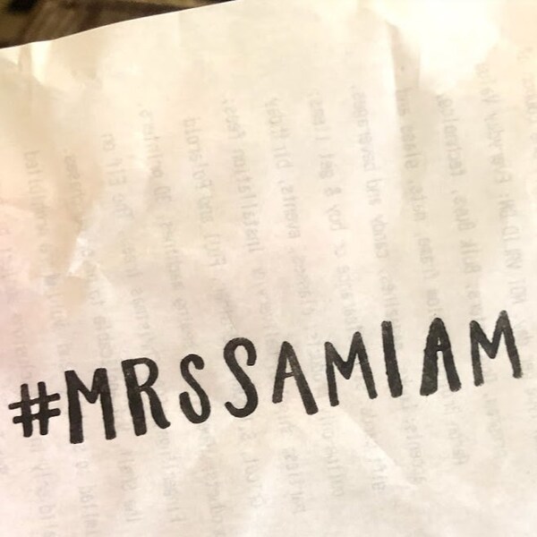 Custom Wedding Website or Hashtag Stamp - Etsy