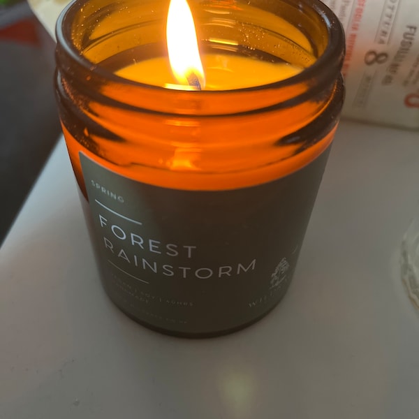 Forest Candle, Sage Green Decor, Earthy Candle, Earth Scent, Nature ...