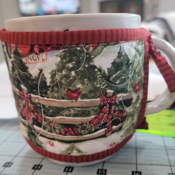 PATTERN ONLY - Microwaveable Cup Cozy - Universal Design - Two Patterns ...