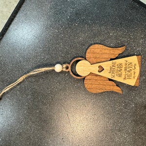 Memorial Angel SVG, Laser Cut Angel, Laser Cut File, Glowforge File ...