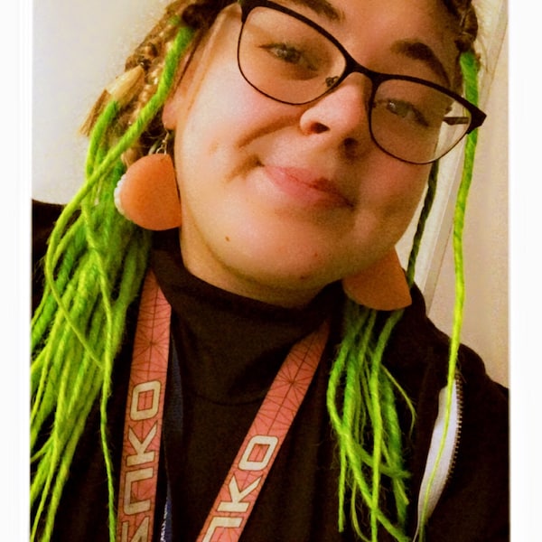 Braiding Hair Dreadlocks Extensions, Black to Crimson Red Ombre - Etsy