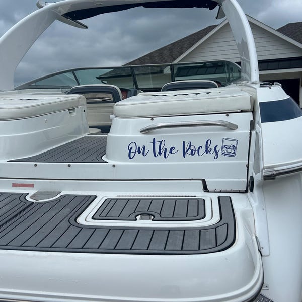 Boat Vinyl Decal Stickers | Personalized Boat Decal | Custom Boat ...