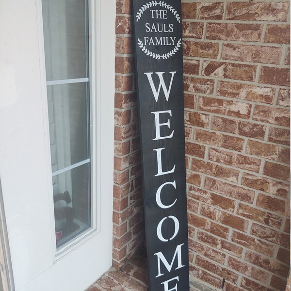 Last Name Sign, Personalized Sign, Family Sign, Custom Sign, Name Sign ...