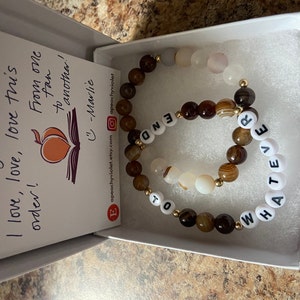 Pity Them Bead Bracelet, Red Rising Victra Bracelet, Fantasy Book Gift ...