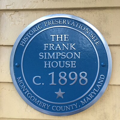 Personalized Fun Blue Plaque With Your Choice of Wording for Outdoor or ...